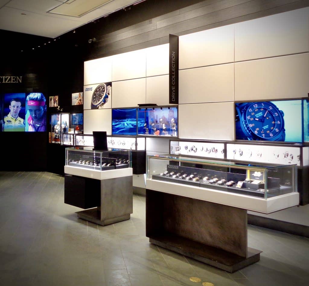 Citizen Watch Flagship Store Retail Interior by VMI
