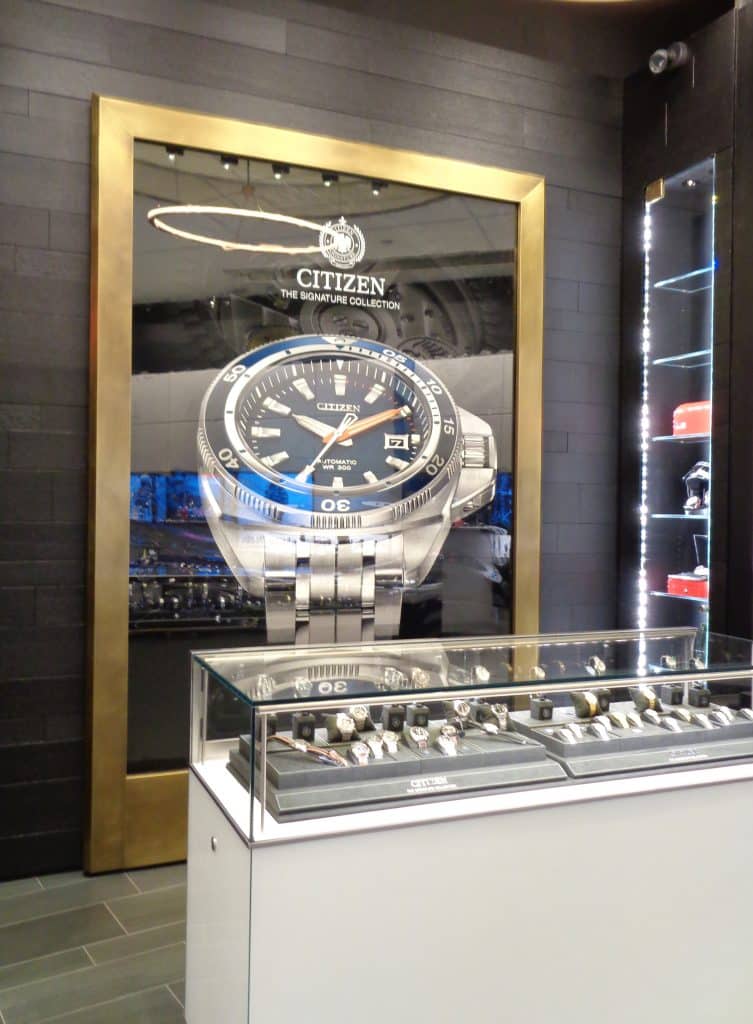Citizen Watch Flagship Store Retail Interior by VMI